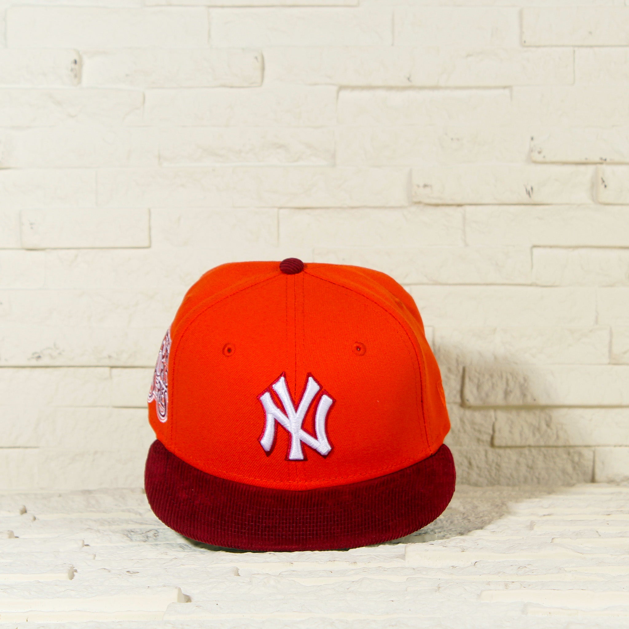 New York Yankees Naranja y Viscera Corinta de Corduroy 59FIFTY Fitted ...